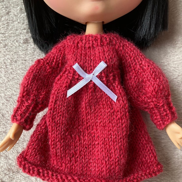 PDF Knitting Pattern - Werewolf Suit and Headband for 12" Blythe - Etsy