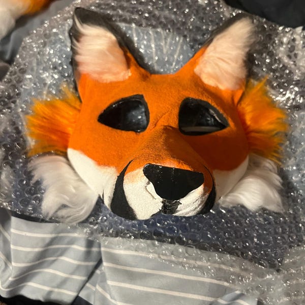 Premade Animal Mask and Tail Sets - Etsy