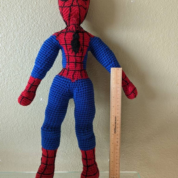 Hero's Man Pattern 15 Inches (38 Cm) Crochet Amigurumi Pattern Children ...