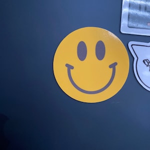 Smiley Face Sticker, Smile Face Sticker, Fun, Happy Stickers - Etsy