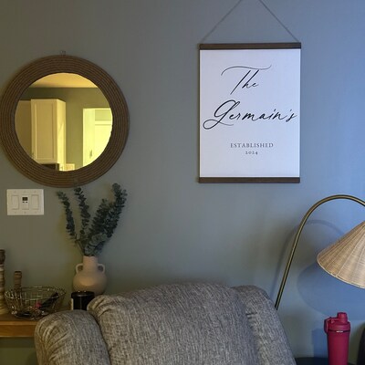 Home Sweet Home Sign Living Room Signs Wood Framed Sign Farmhouse Signs ...