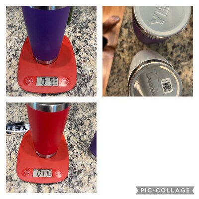 Yeti Rambler Tumbler 20 Oz Personalized Customized Rare Colors - Etsy