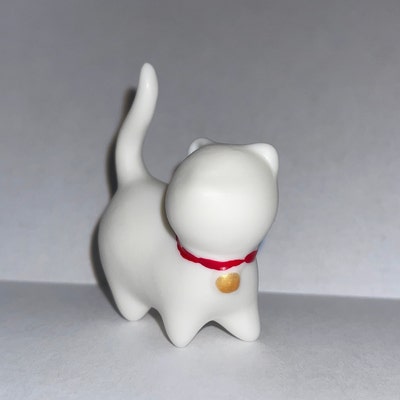 Handmade Ceramic Tea Pet Cute Cat Sculptures, Home Tea Trays Tea Play ...