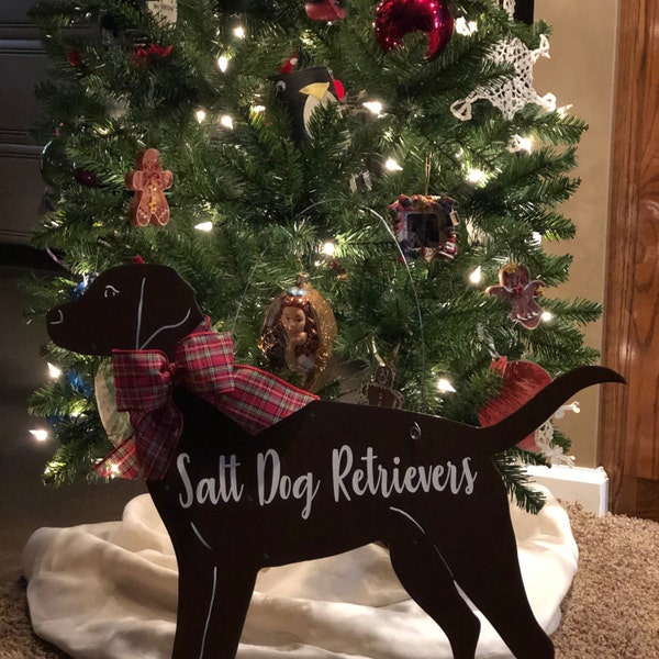 Chocolate Labrador Dog, Chocolate Lab, Labrador Door Hanger, Labrador ...