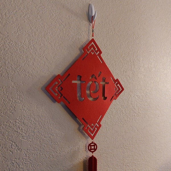 Tet Decoration Stickers 2pcs - Etsy