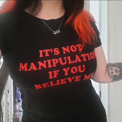 I Love Being Delusional Crop Top,i Love Being Delusional Baby Tee ...