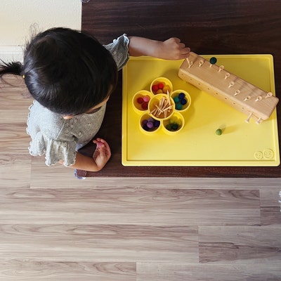 Block of Holes Fine Motor Activity - Etsy