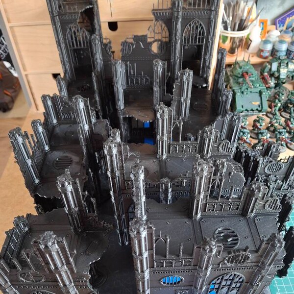 Industrial Ruins Set 2: Mars Factory Wargaming Terrain Series Patrol ...