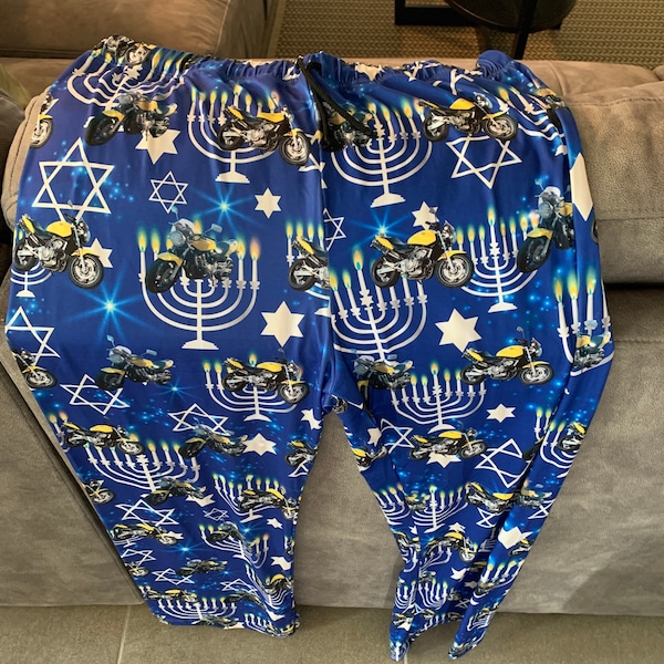 Custom Hanukkah Pajama Pants, Family Hanukkah Pajamas, Family Christmas ...