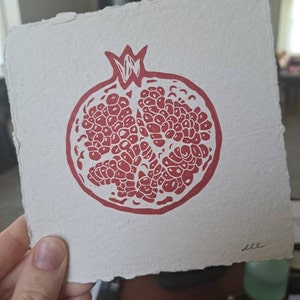 Snail Original Art Block Print Hand Carved Hand Printed - Etsy