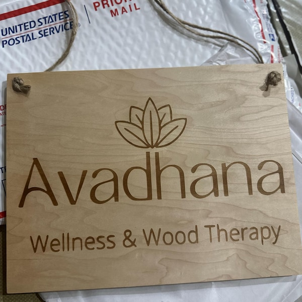 Healing in Session Wood Sign-10"x 5.5" Laser Engraved Sign-please Do ...
