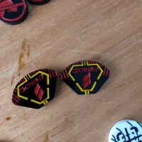 Focus and EWS Chaff Token for SW Armada Sold by Token Laser Engraved ...