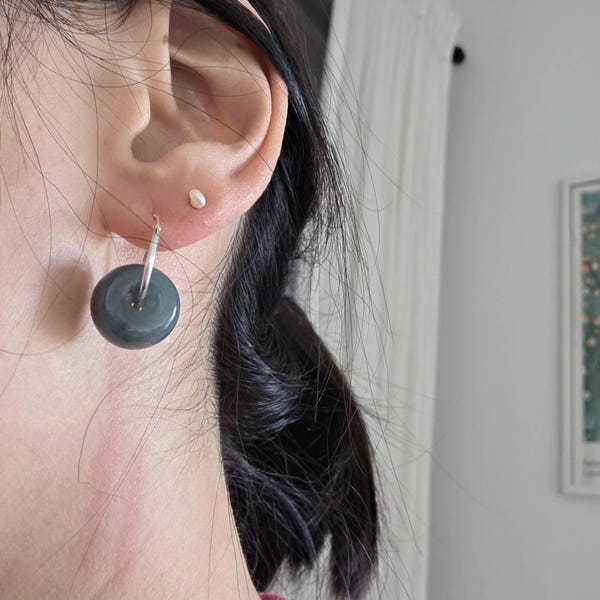 Sterling Silver Earring Coil 21 Gauge 0.7mm Wire Hoop Cartilage Tragus ...