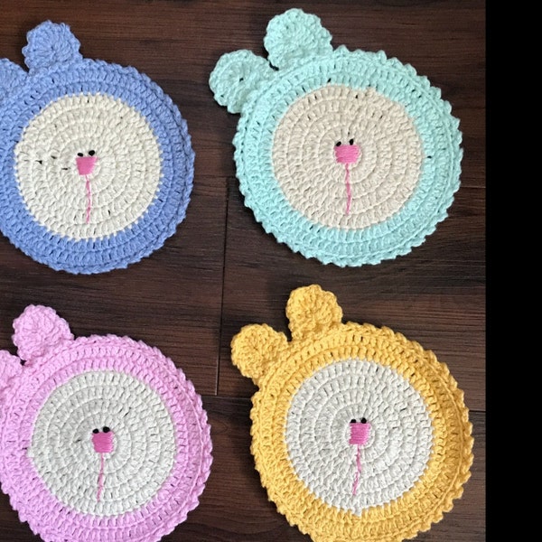 Coaster Pattern, Crochet Pattern, Crochet Doily, Easy Crochet Pattern ...