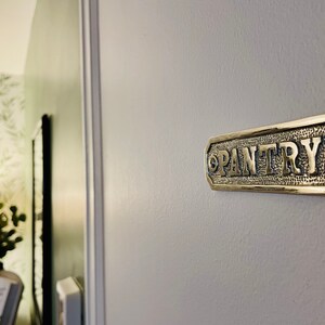 Solid Brass loo Door Sign in a Choice of Three - Etsy