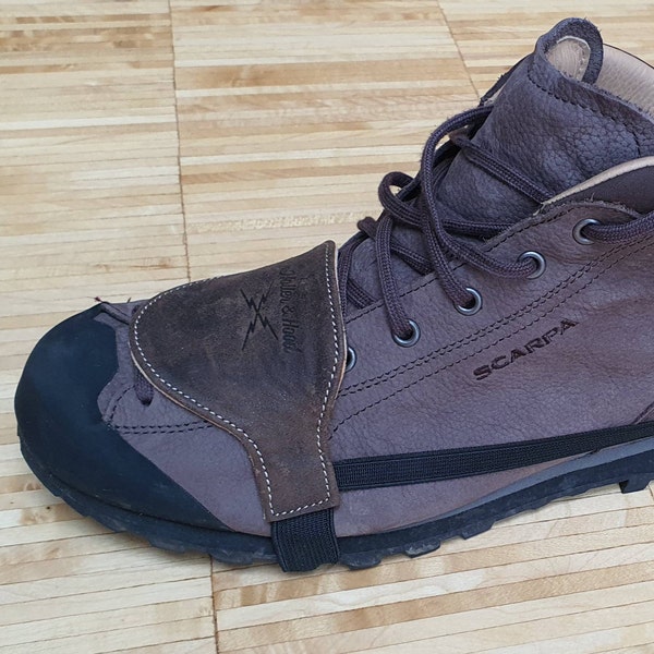 Motorcycle Shifter Boot and Shoe Cover in Light Brown Calf Leather ...