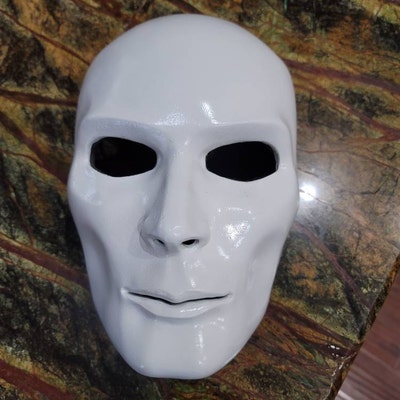 Mask John Doe Mask Bank Robber Cosplay Face Man Face Print Man Face - Etsy