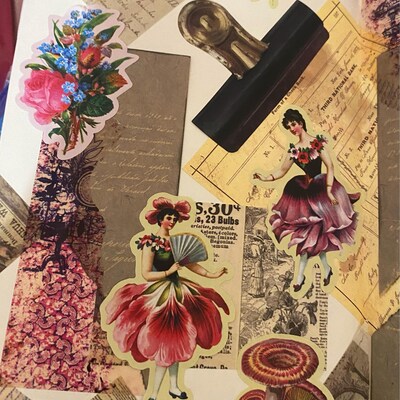 Rub-on Stickers 2 Sheets Hands With Flowers Floral Hand Holding Flower ...