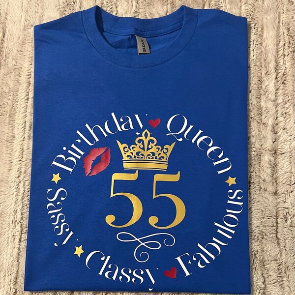 55 and Fabulous Svg, 55 and Fab Svg, 55th Birthday Svg for Women, 55th ...