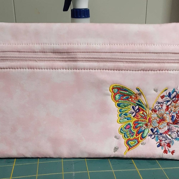 In the Hoop Zippered Bags Set Machine Embroidery Designs Instant ...