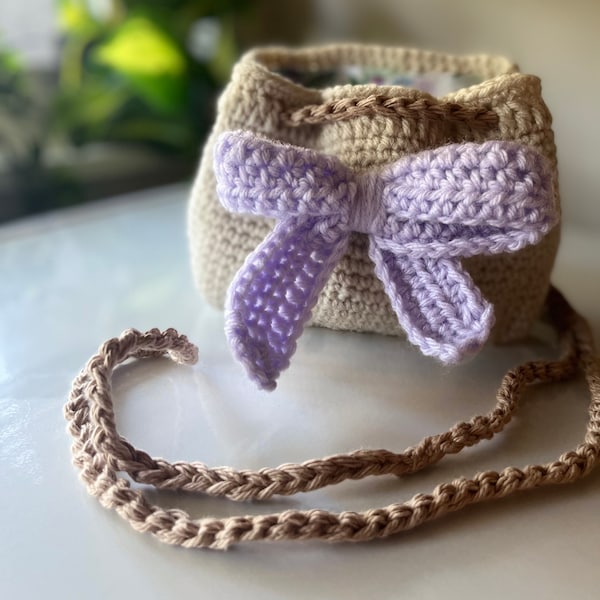 Crochet Pattern, Handbag, Bag, Purse, Bow Bag, Shoulder Bag - Etsy