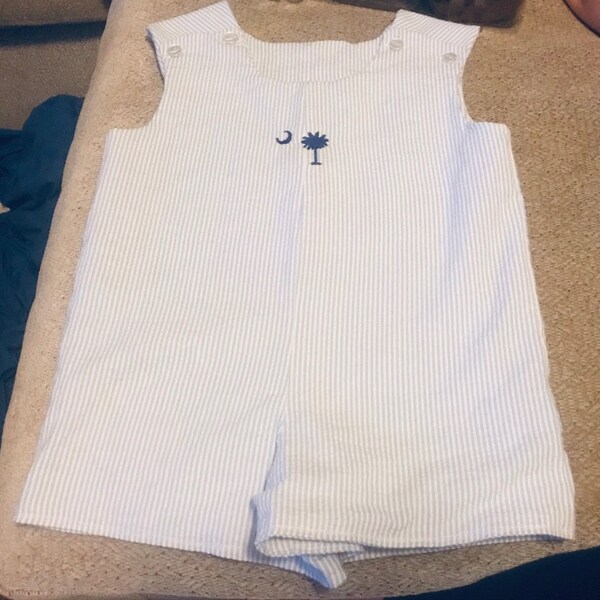 Fall Boy Romper - Baby Boy Jon Jon or Shortalls PDF Pattern Reversible ...