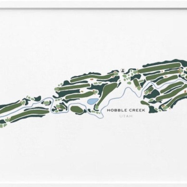Mackinac Island, Michigan Golf Course Map, Golf Map, Golfer Gift for ...
