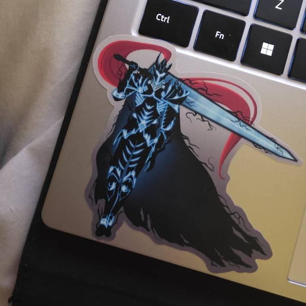 Igris, Solo Leveling, Handmade Laminated Sticker - Etsy