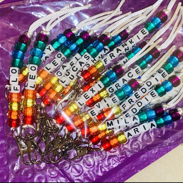 Christmas Personalised Key Rings, Christmas Gifts, Stocking Fillers - Etsy