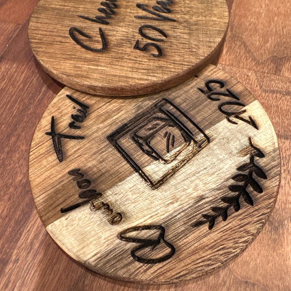 Engraved Signs | Any Logo or Design | Custom Burned Wood Sign | Laser ...