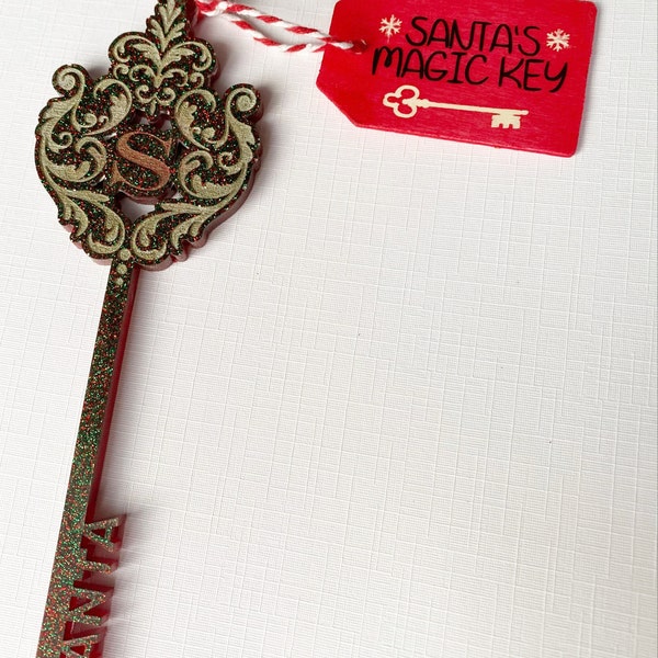 Santa’s Magic Key Silicone Mold. Silicone Mould for Resin Craft. Magic ...