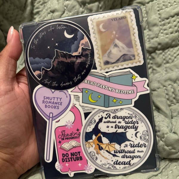 Acotar Car Decal, Car Decal, Bookish Sticker, Bookish Gift, Acotar Car ...