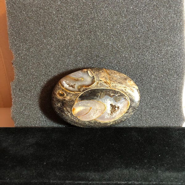 45 Mm Cream and Red Agatized Fossil Coral Sphere With Base - Etsy