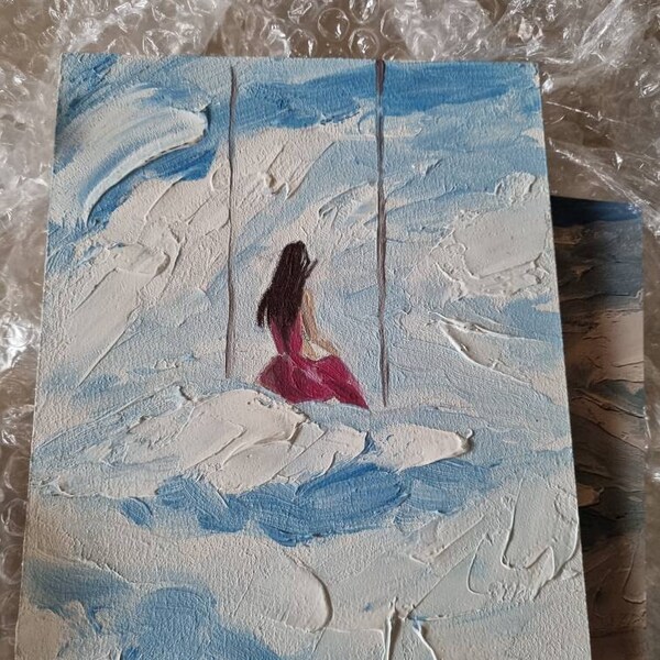 Sun Moon Goddess Original Acrylic Painting - Etsy