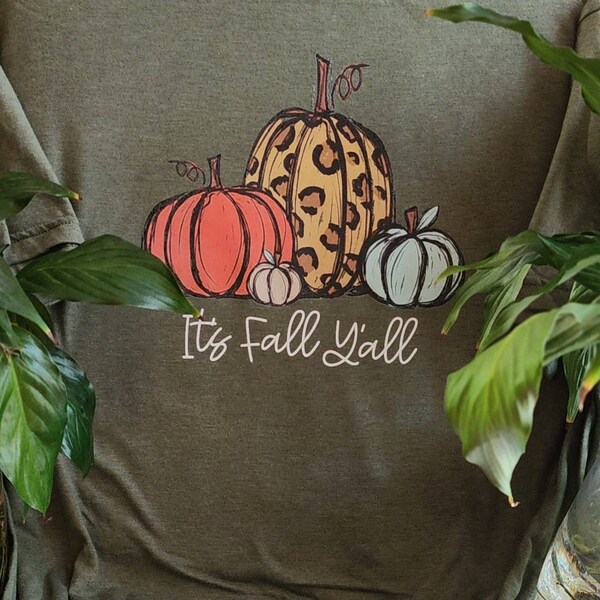 Ready to Press Fall Screen Print Transfer, Heat Transfer for T-shirts ...