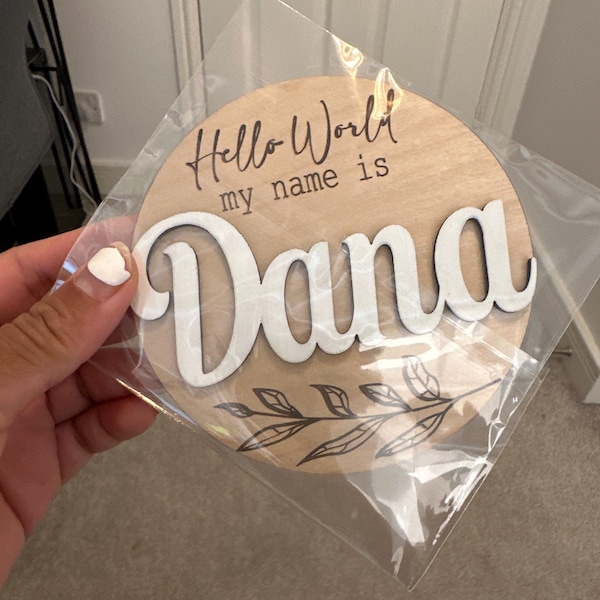 Baby Pregnancy Announcement Sign, Baby Scan Wooden Sign, Due Date ...