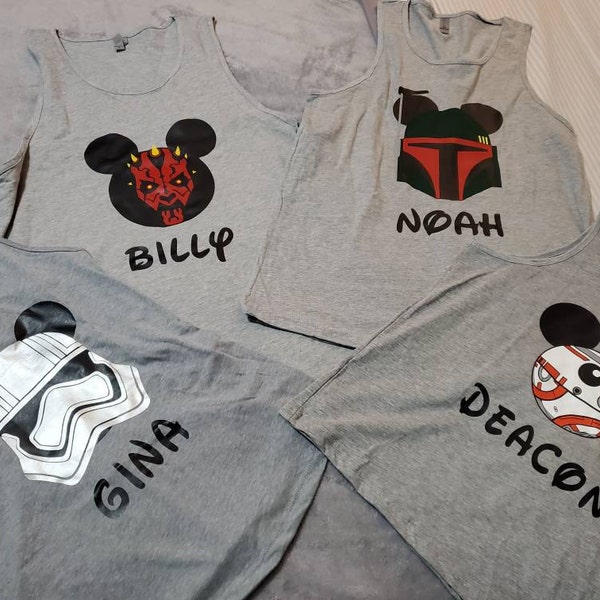 Disney Star Wars Shirts, Disney Star Wars Tshirts, Star Wars Matching ...