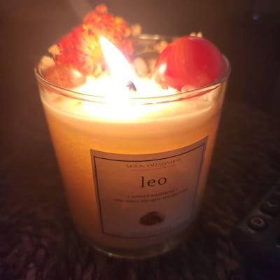 Angel Numbers Candle With Crystals, Soy Wax, and Essential Oils 1111 ...