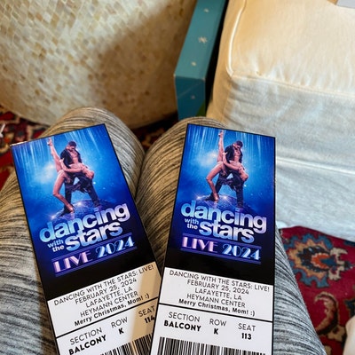 Physical Ticket Custom Personalized Laminated Concert Ticket Souvenir ...