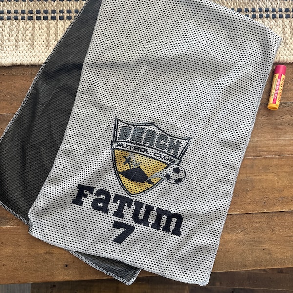 Personalized Cooling Towels - Team Orders-sports Towels, Football ...