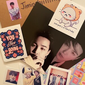 BTS Zipper Wallet, Faux Leather, Fanmade Design, Kpop Gifts, Ot7 ...