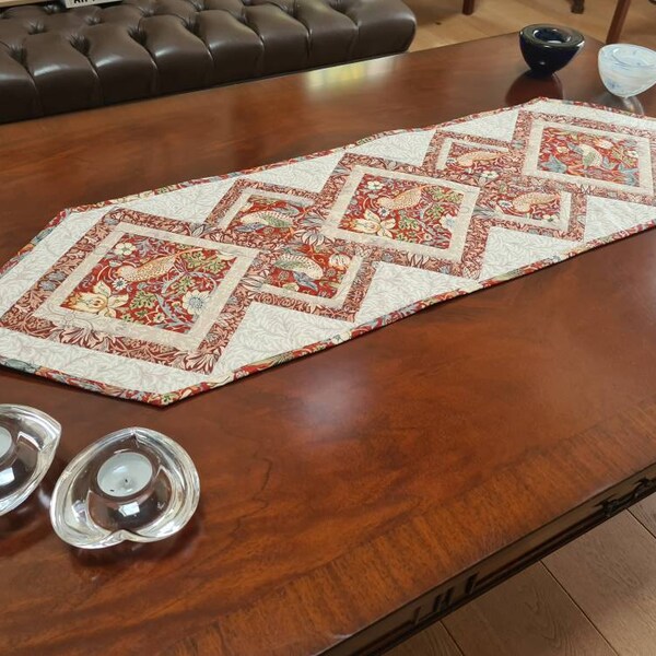 Francis Table Runner PDF PATTERN upgrade to Video Tutorial Available - Etsy