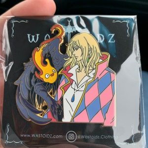 Wizard Hard Enamel Pin Flame Anime Manga - Etsy
