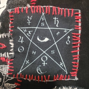 Horror Back Patch - Etsy