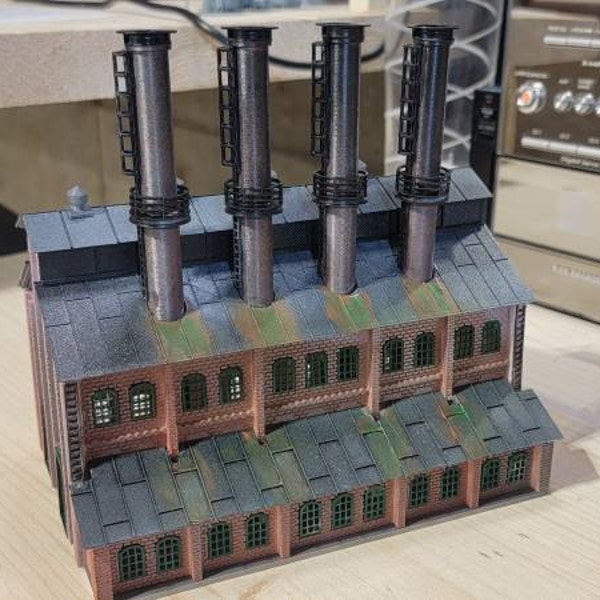 N Scale 3D Printed Model Old Wild West Building Kit-saloon- Kit With ...