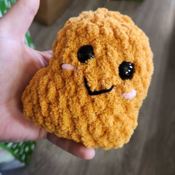 Chicken Nugget Crochet Pattern | Digital PDF Pattern - Etsy
