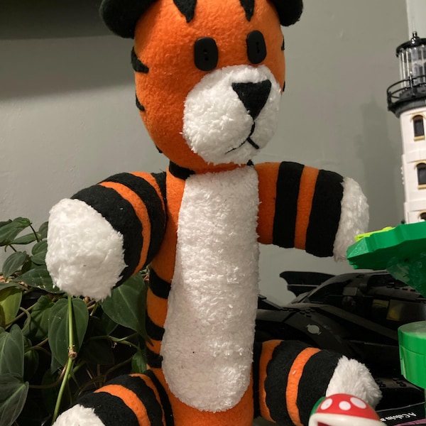Stuffed Hobbes Plush Tiger 14" Character Collectable - Etsy