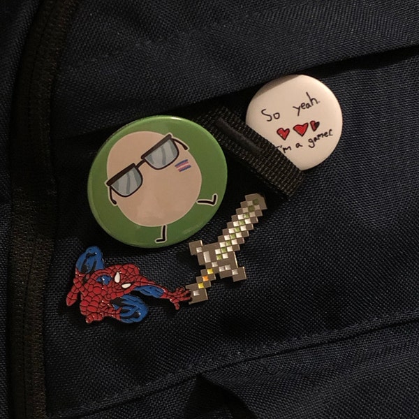 QSMP Egg Pins Quesadilla SMP Badge Set - Etsy