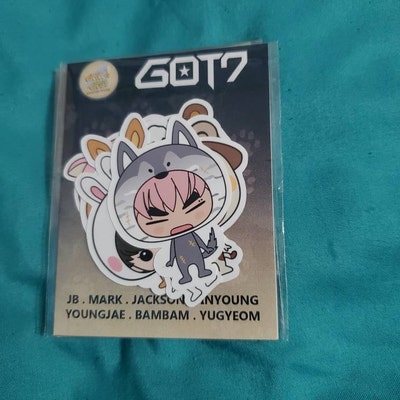 GOT7 Stickers Gotoon Animals Die-cut Weatherproof Stickers Set/pack ...