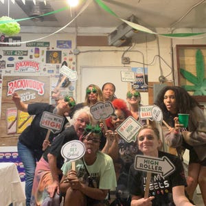 30 Adult Smoking Cannabis Marijuana Weed Photo Booth PRINTABLE Props ...